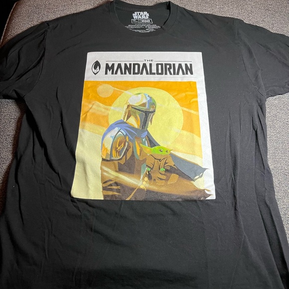 MAD Engine | Shirts | Mad Engine The Mandalorian Black And Yellow ...